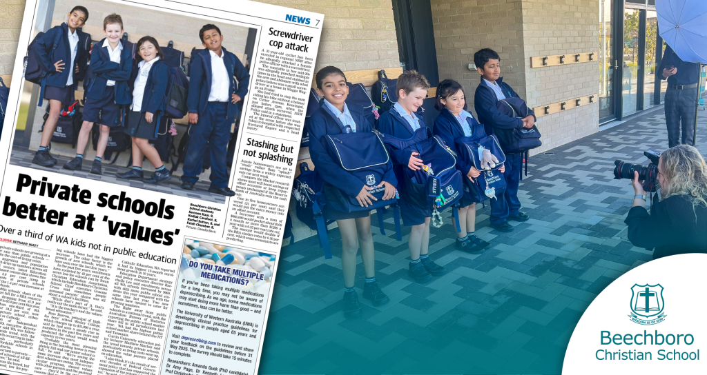 SCEA students feature in 'The West Australian' as Christian school ...